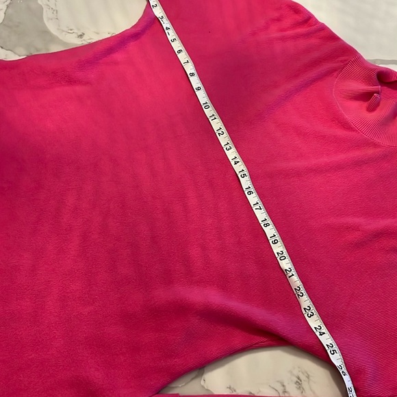 Tops | Hot Pink Lightweight Sweater Viral On Tiktok Size Xl | Poshmark